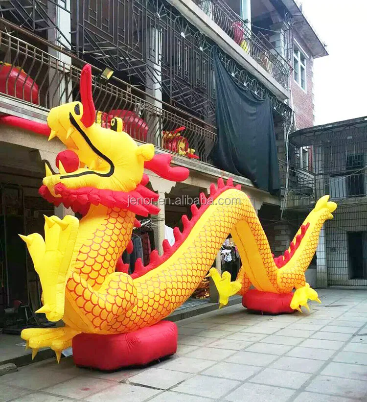 Giant Inflatable Chinese Dragon Inflatable Dinosaur For Chinese ...