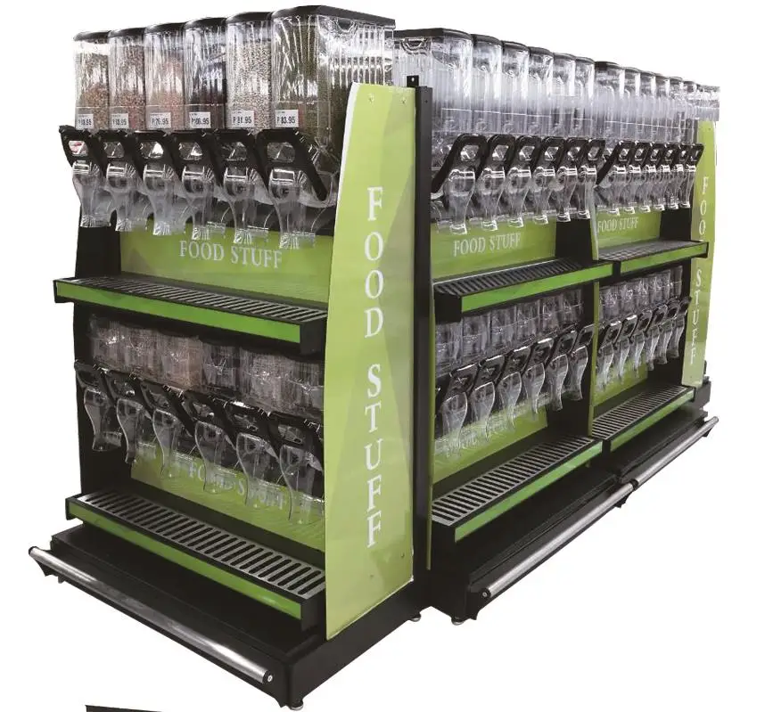 Produce Display Supermarket Five-step Banana Riser for Retail Store ...