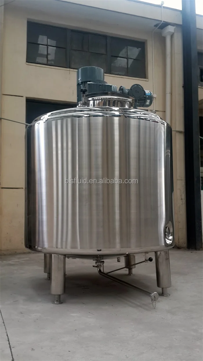 Steel Industrial Cooling Jacket Milk Churning Machine