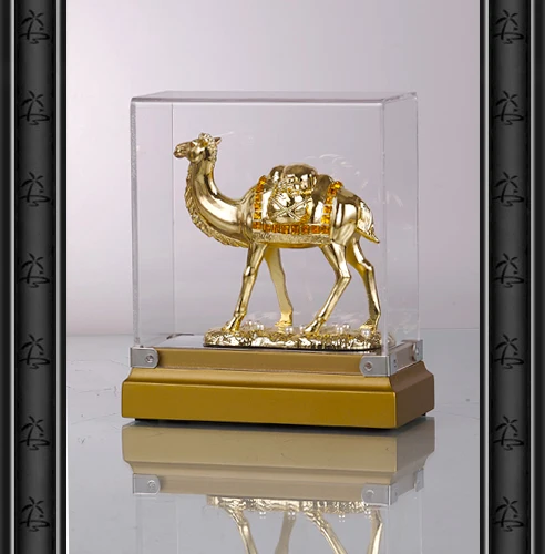 Metal Gold Camel Statue - XF3353 Trophy Award Figurine
