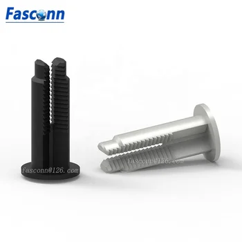 Two Piece Snap-together Interlocking Rivets - Male/female Mini Barbed ...