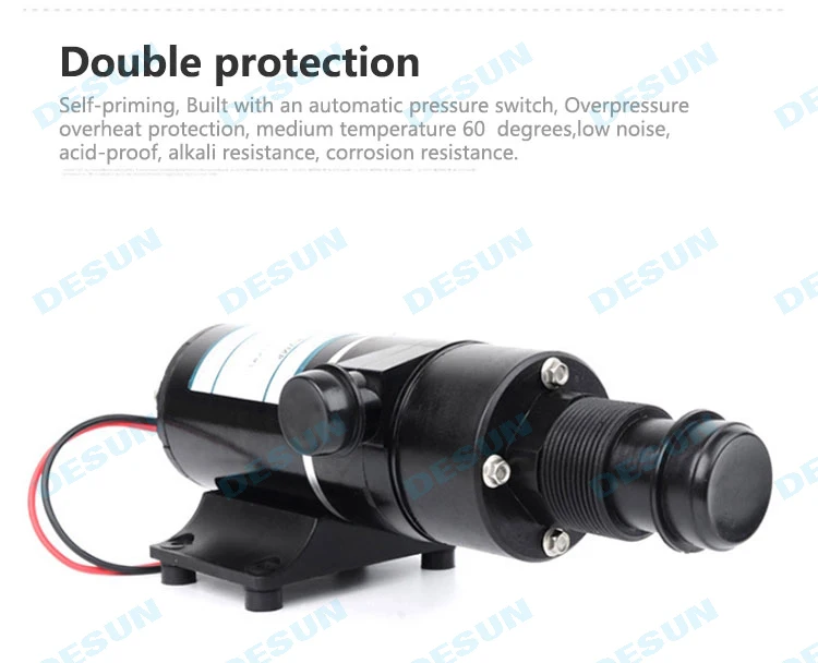 Desun 12-24v 3m 45l/min Mini Submersible Electricwater Treatment ...