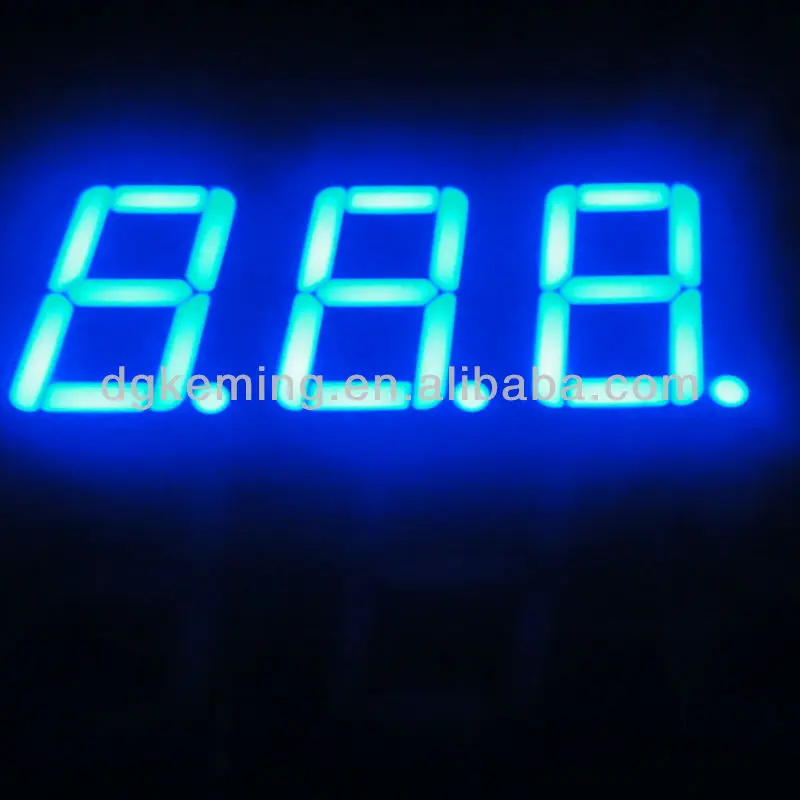Triple Digit 7 Segment White Led Display 3 Digit 0.56 Inch 7 Segment Led Displays - Buy 7 ...