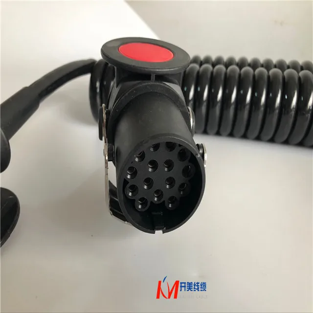 5 Core Trailer Spiral Cable,Trailer Spiral Cable,KM Trailer Truck ...