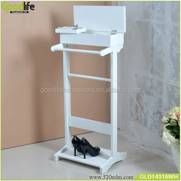 Wooden Organizer Furniture Valet Dressing Stand For Clothes - Buy ...