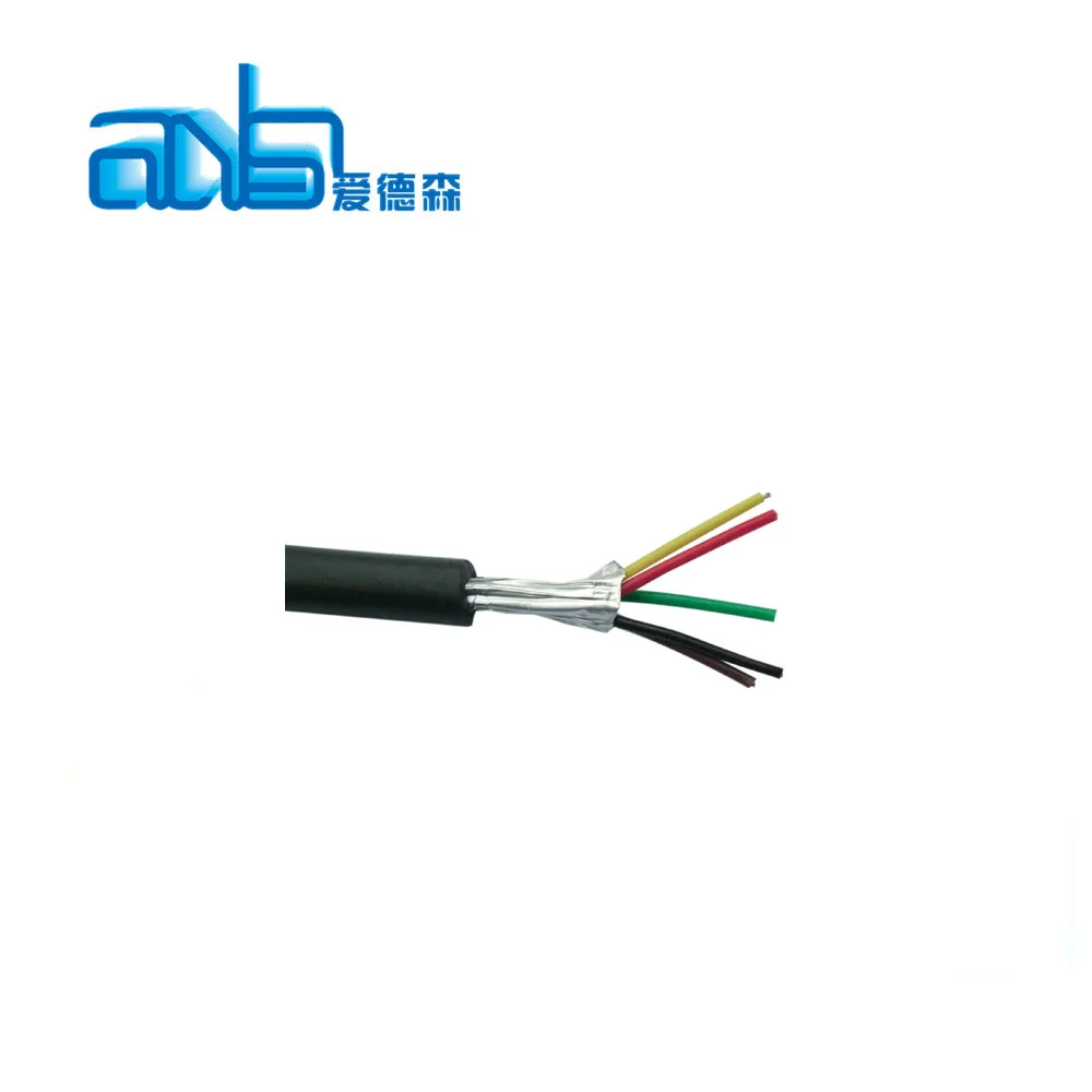 Awm 2835 cable 24awg cable blindado de 4 núcleos| Alibaba.com