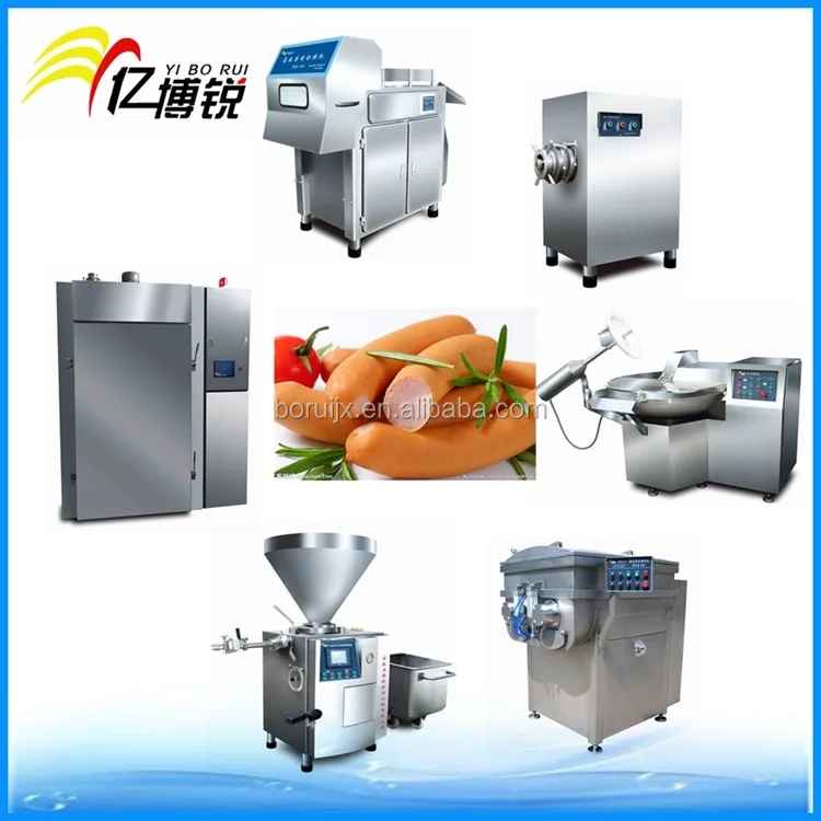 Hot Dog Sausage Maker Machine Industrial Automatic Chicken Sausage ...