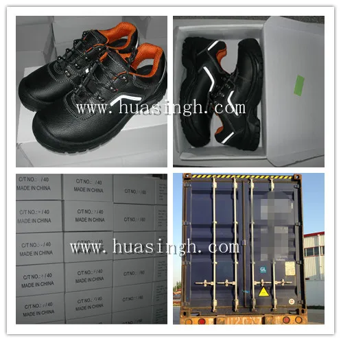 Cmh,Night Worker Pu/pu Outsole Safety Shoes With Reflective Strip ...