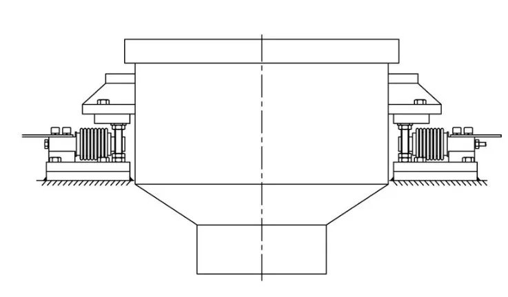 Bellows Cantilever Type Load Cell Module for Hopper Scale 100KG DYMK-006