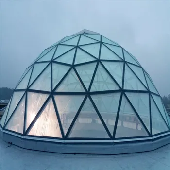 Architecture Design Glass Dome With Space Frame Roof System - Buy Glass ...