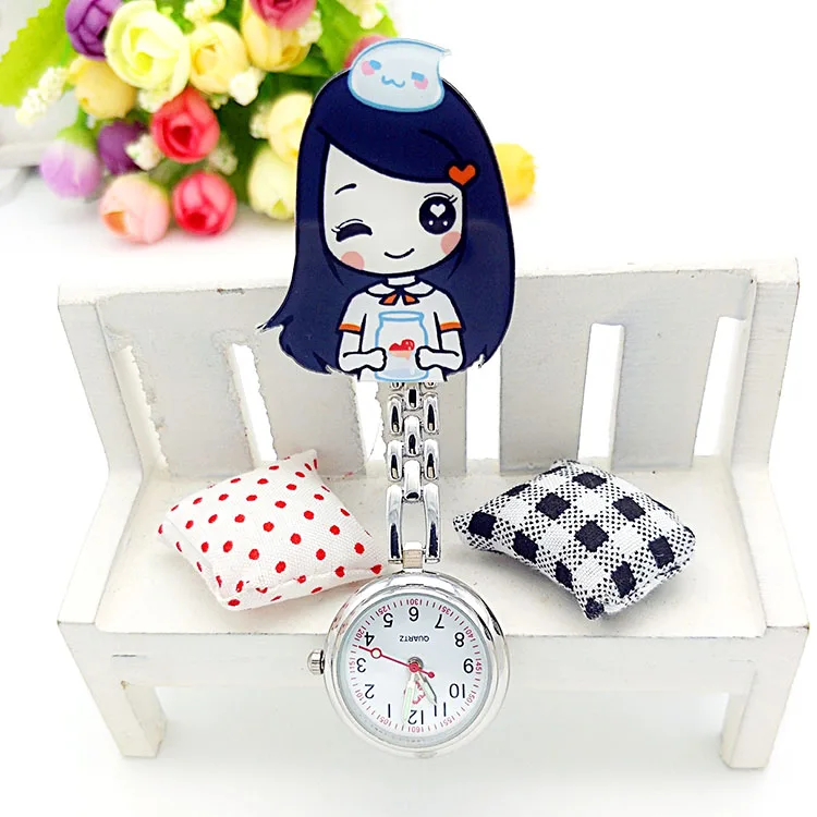 Popular Hospital Doctor Fob Pocket Watch - Cartoon Nurse Watch