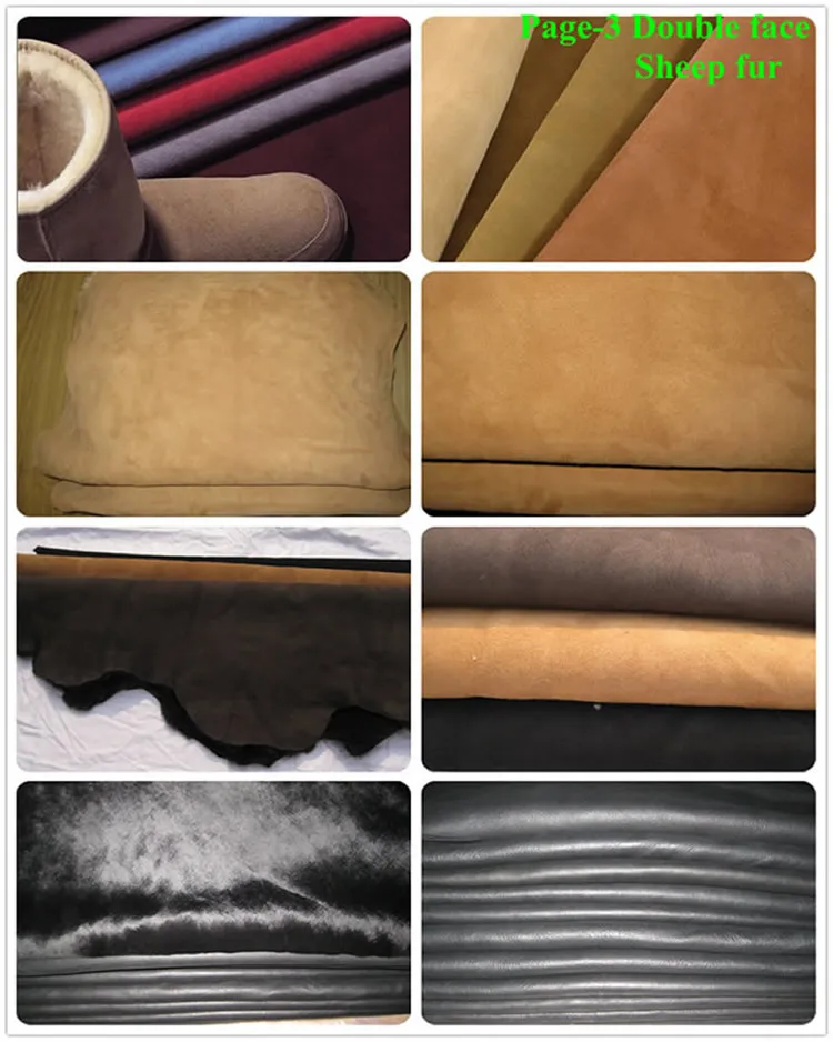 Sheepskin Lining Sheepskin Shearling Real Sheepskin Fabric