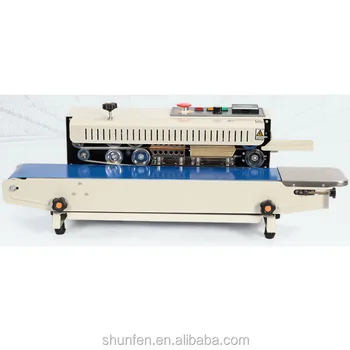 Small Continuous Plastic Bag Sealing Machine (automatic Bag Sealer ...