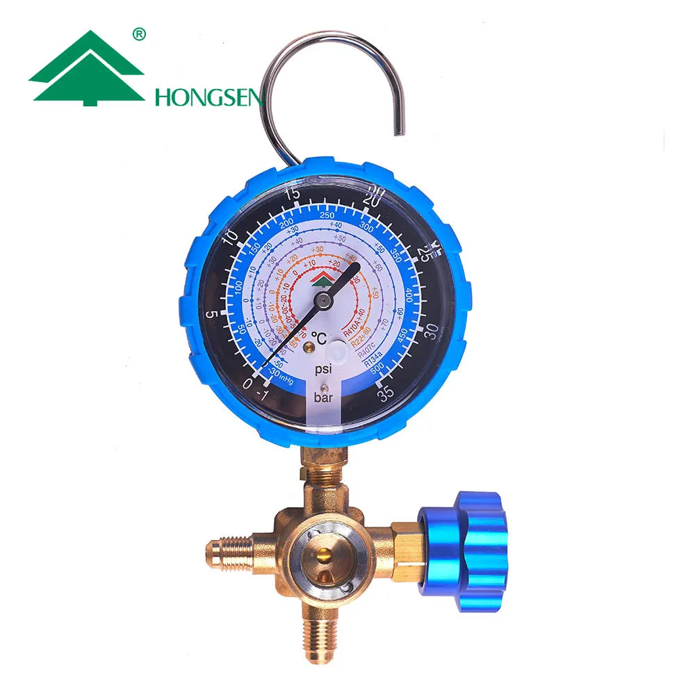 Hongsen Hs-473al Low Pressure Single Gauge 1/4sae Integrated Copper ...
