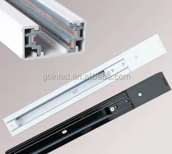Luminaire Aluminum Guide Rails 3 Lines Led Track Rail- 1meter/1.5m/2m ...