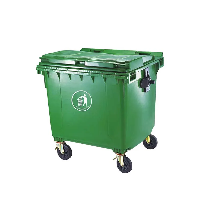Plastic mobile garbage trolley 1100 liter garbage bin| Alibaba.com