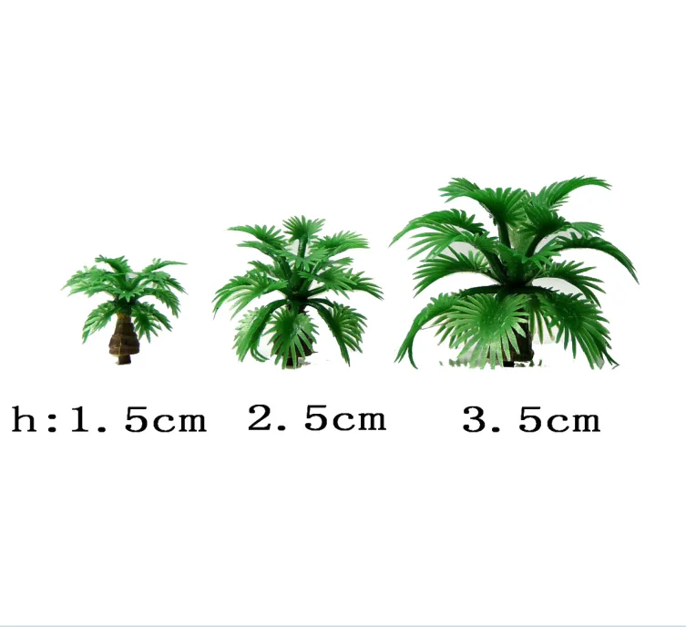 Miniature Scale Model Palm Tree - Buy Artificial Plastic Tree,3d Model ...