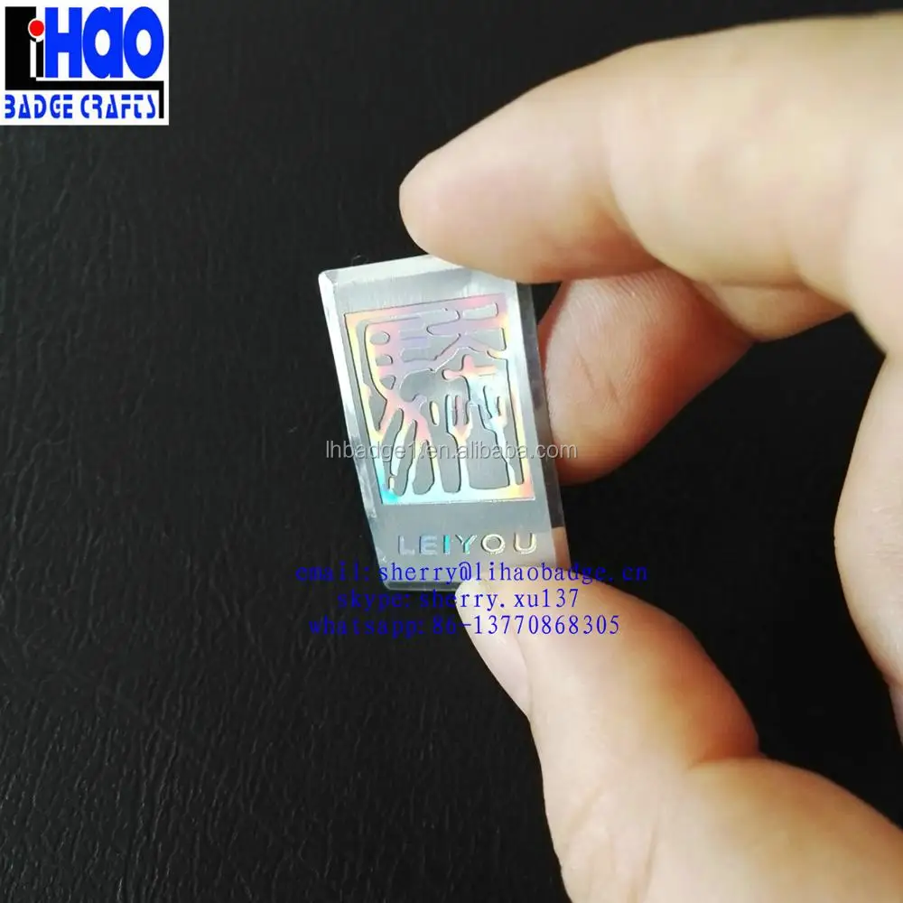 Custom Engraved Metal Logo Label Sign Name Plate With Self Adhesive ...