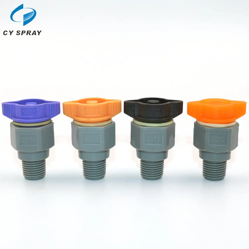 Promax veejet spray nozzle standard plastic nozzle for coating surface ...