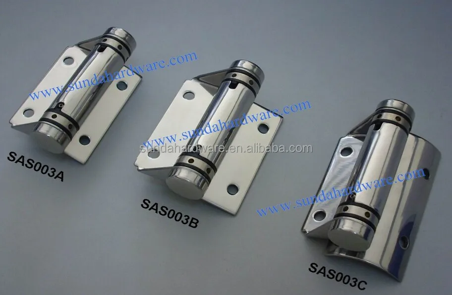 Stainless Steel Frameless Self Closing Glass Gate Hinge