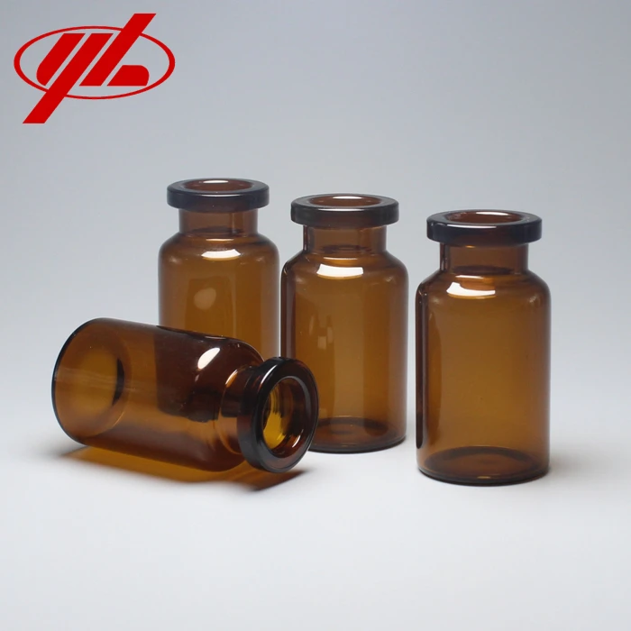 Iso 10r Amber Glass Vial - Buy 10ml Glass Bottle,Glass Injection Bottle ...