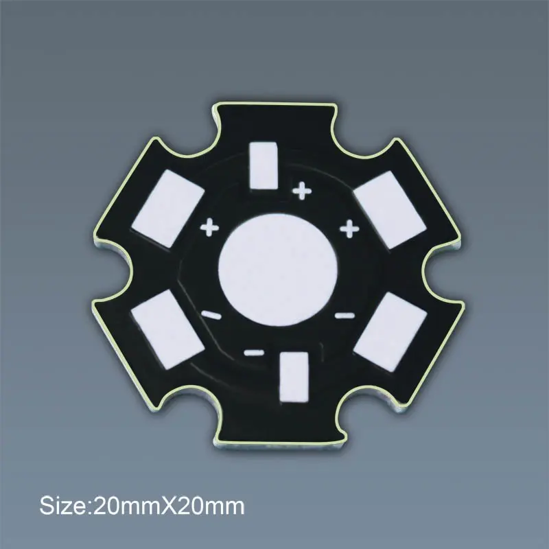Single LED PCB 20mm - High Power SMD LED Board Factory