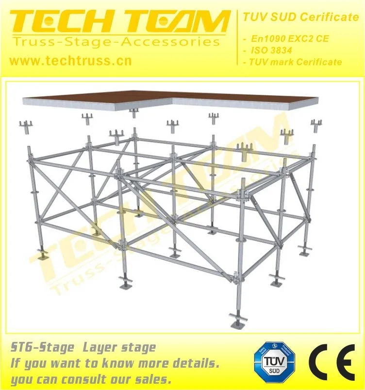 Big Show Scaffolding - Layher Stage Systems for Events