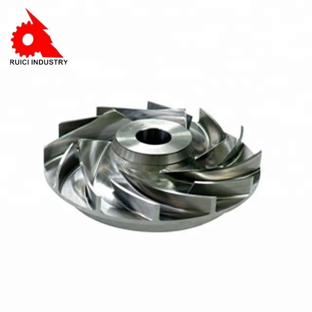 Impeller Five-Axis Linkage Aluminum Alloy Titanium Alloy Impeller ...
