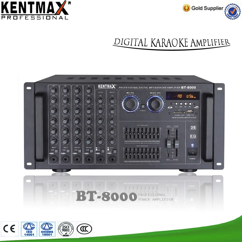 Premium Quality 180 Watts Karaoke Amplifiers Eq Power Mixer Karaoke ...