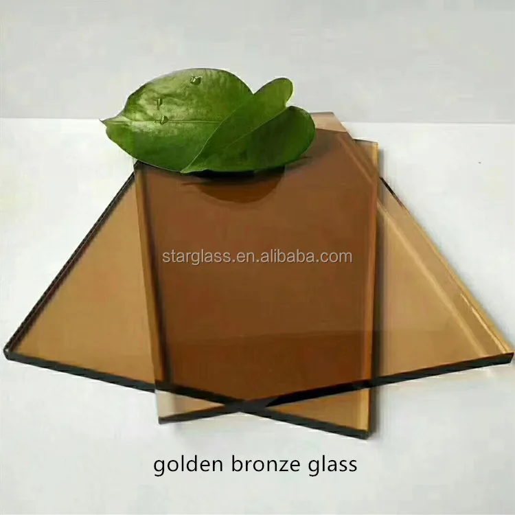 Factory Gold Bronze Grey Tinted Float Reflective Glass Price 2 - 19mm ...