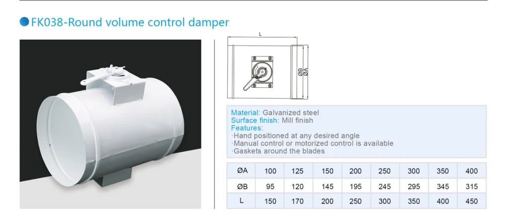 HVAC System Damper Handles - Durable & Adjustable Solutions