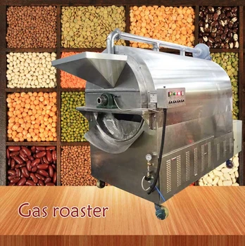 200kg300kg Electric/gas Lpg Peanut Roaster Cashew Roaster Machine Corn ...