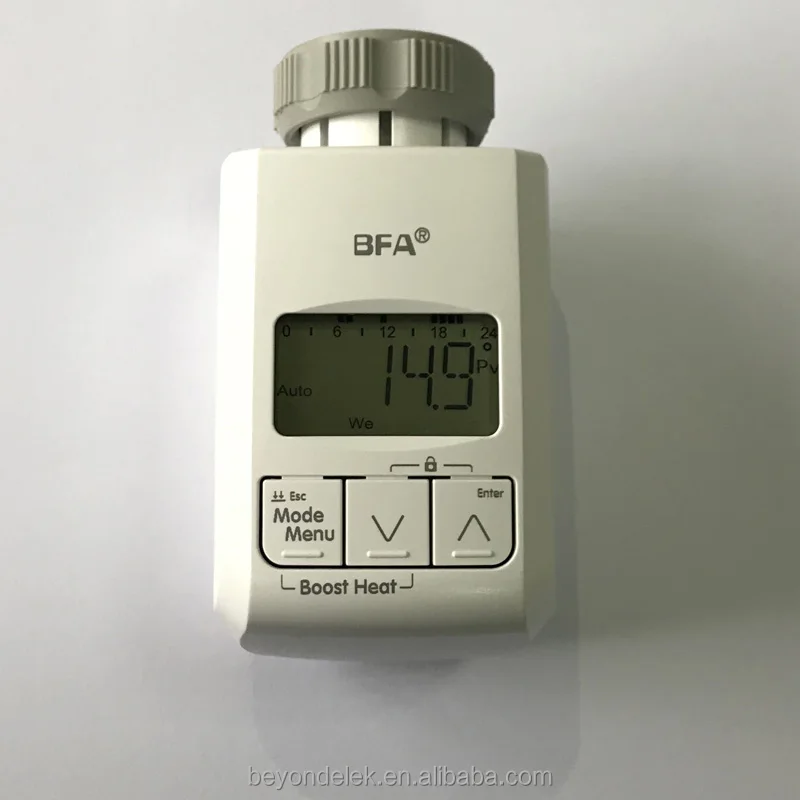 High Quality Programmable Radiator Thermostat - Buy Radiator Thermostat ...