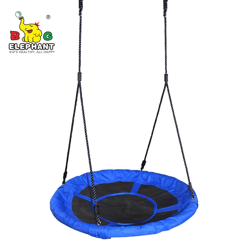 Soft 40 Inch Outdoor Foldable Saucer Swing for Baby Safety