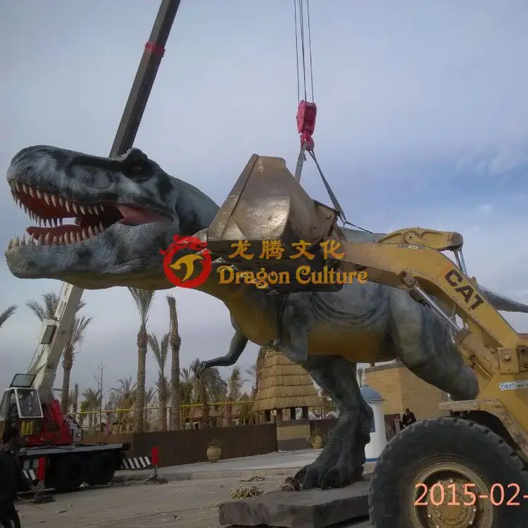 Life Sized Realistic Walking T Rex Animatronic Dinosaur