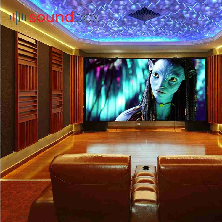 Multi-Color Wooden Acoustic Panels for Sound Absorption | Corner Bass ...