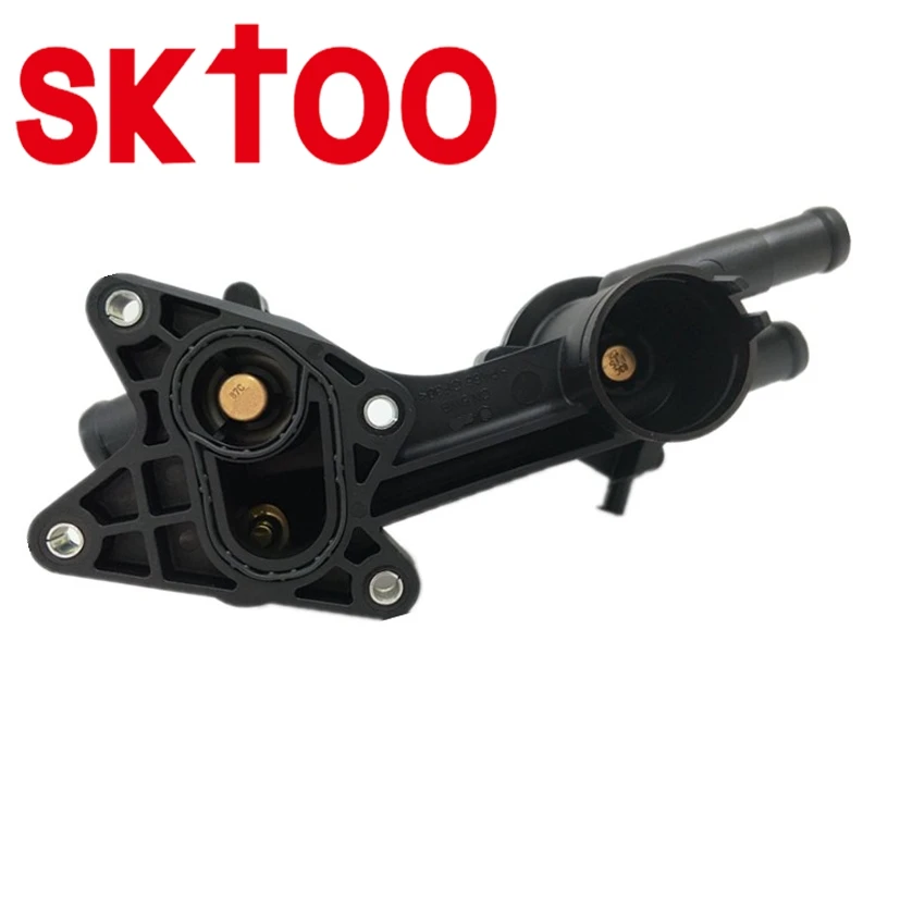 03c121111t 03c121111ak Double Thermostat Housing Assembly For Vw Audi ...