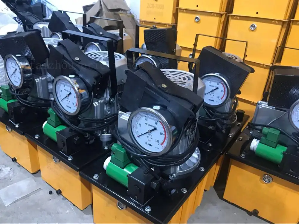 750W Electric Single-Acting Solenoid Pump Portable 8L Power Pack ...