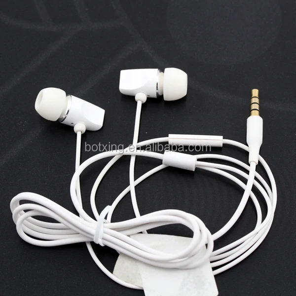 Metal Design Full-bodied 3.5 Mm Wired Earphones Hands-free In-ear ...