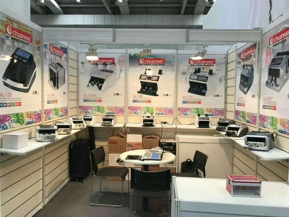 AL-950 Multi Currency Value Counter - Dual CIS Bill Counter