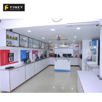 Laptop Showroom Design Retail Store Display Digital Shop Laptop ...