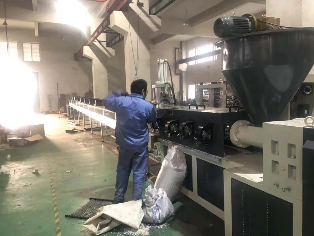 Corn Starch Biodegradable Plastic Pellet Making Machine