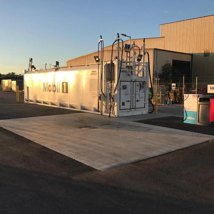 Mobile fuel filling station, double walled bunded fuel tank, fuel ...