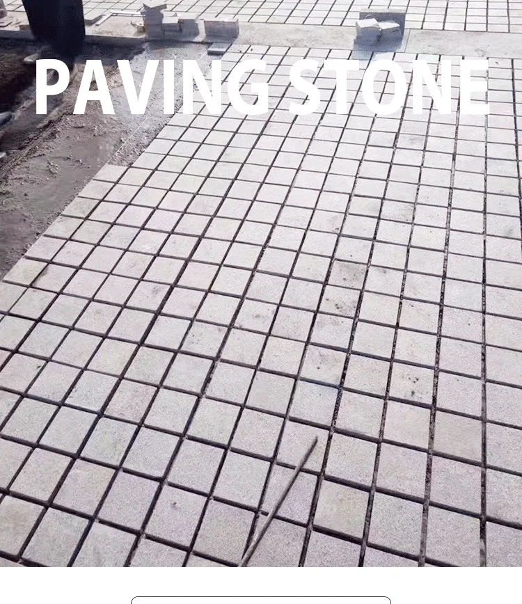 Zimbabwe Black Granite Interlock Paving Stones - Durable & Stylish