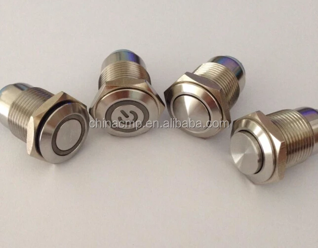 Cmp Waterproof Metal Push Button Dc On Off Switch - Buy Dc On Off ...