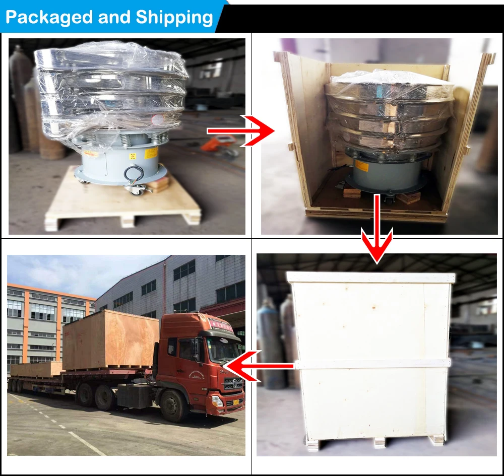 Silo Vibrating Screen/coffee Bean Sifter Separator - Buy Silo Vibrating ...