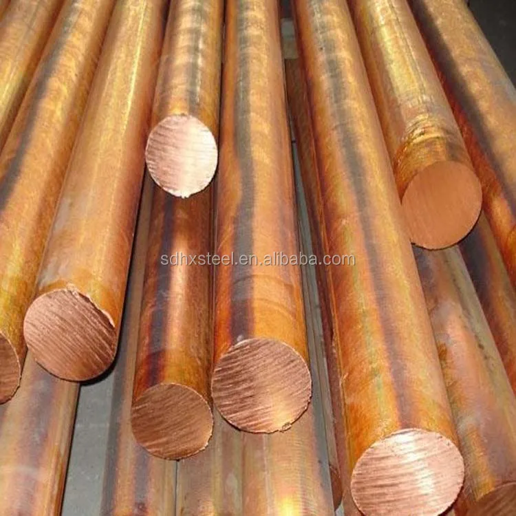 32mm 45mm 99.9% Cooper Rod / Solid Copper Bar / Brass Rod Factory Price ...
