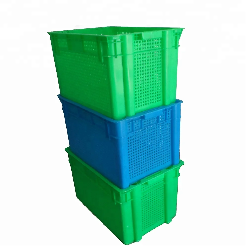 Food Grade Fruit Vegetable Plastic Mesh Harvesting Crate - Buy ...