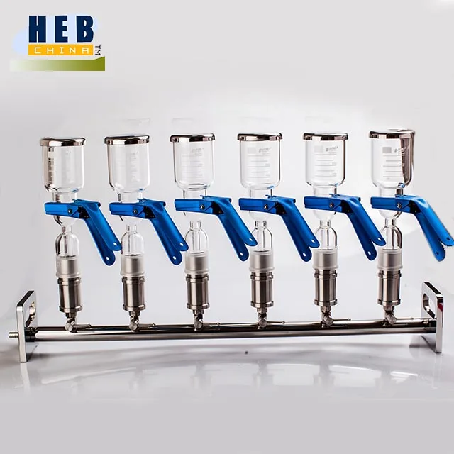 Best price multiple manifold vacuum filtration apparatus system glass ...