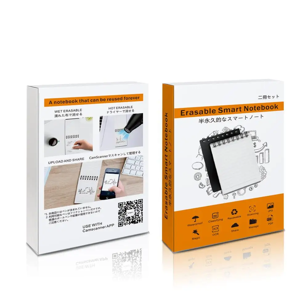 Newyes Customized Transparent A7 Size Journal Mini Pocket Notepad ...